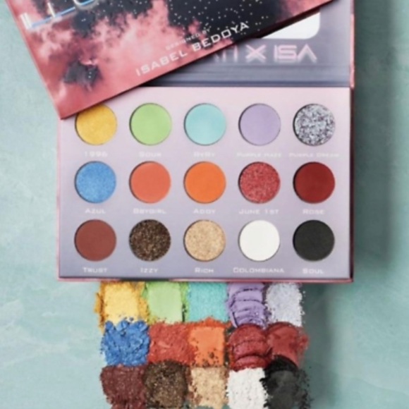 Illuminati | Makeup | Nib Illuminati X Isa Glam 5 Color Colorful ...